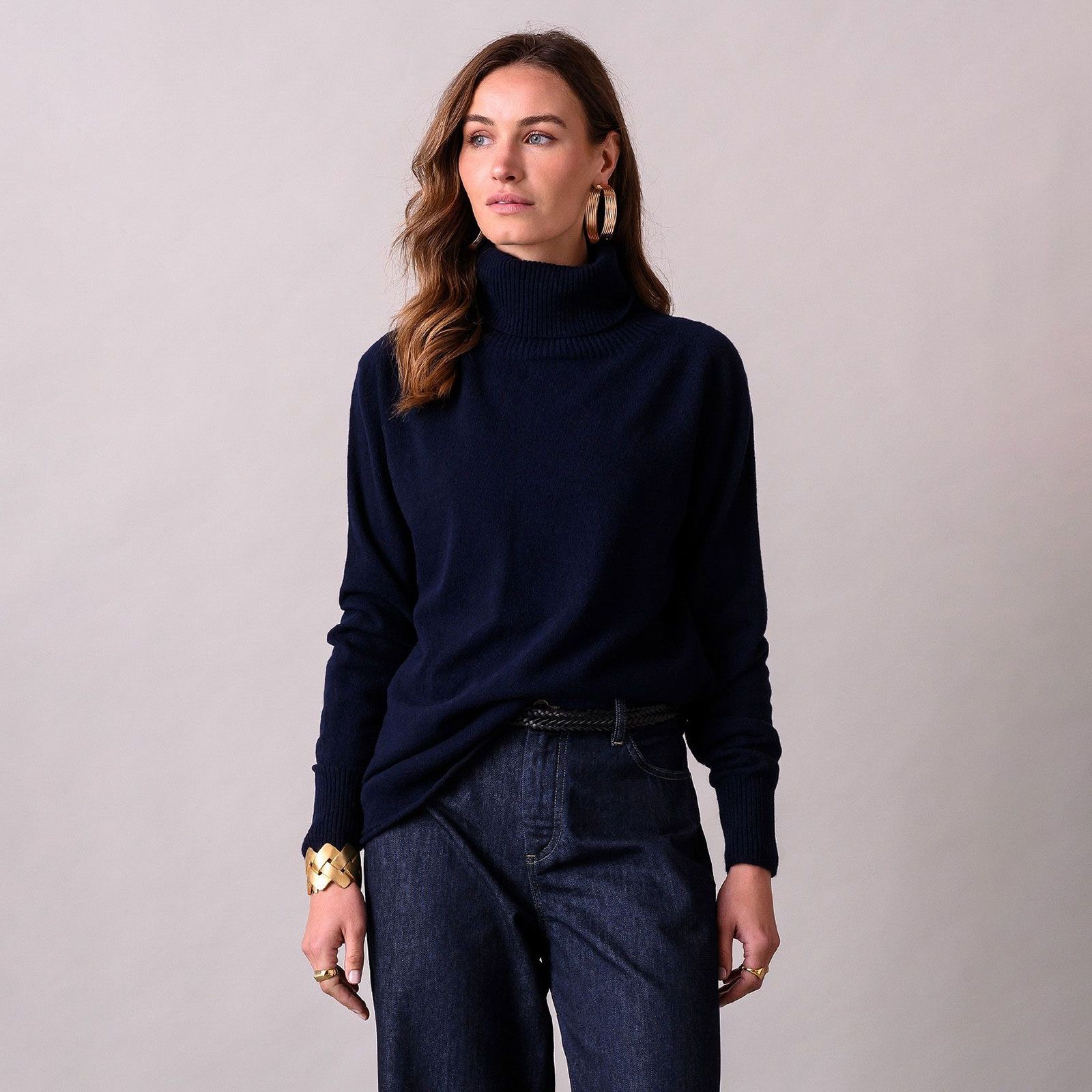 Geelong Slouch Roll Neck