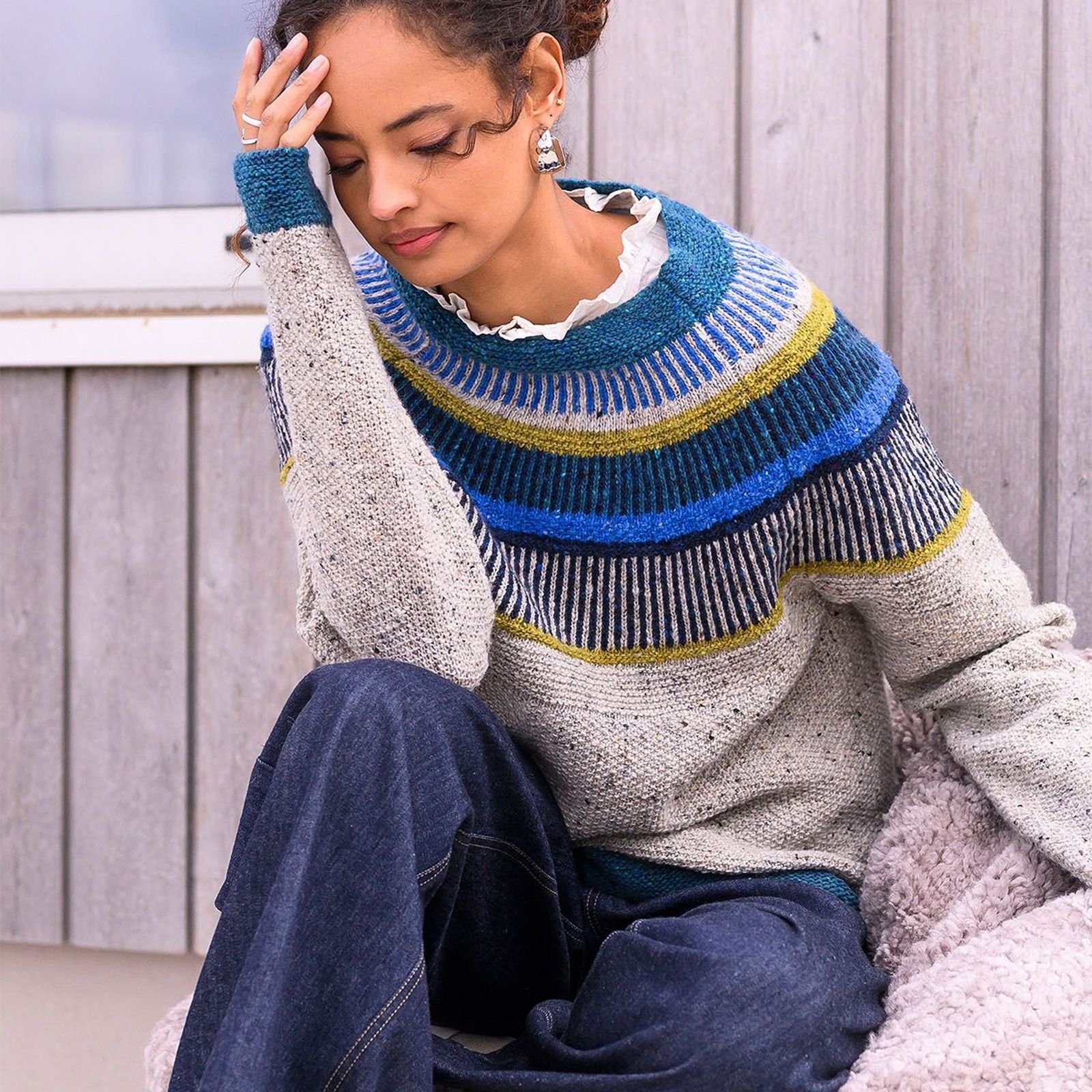 Statement Donegal Jumper